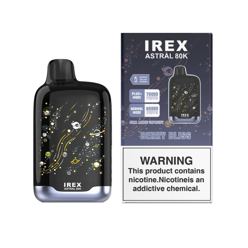 IREX Astral 80K Disposable Vape (48ml, 5%)at Mistvapor — MISTVAPOR