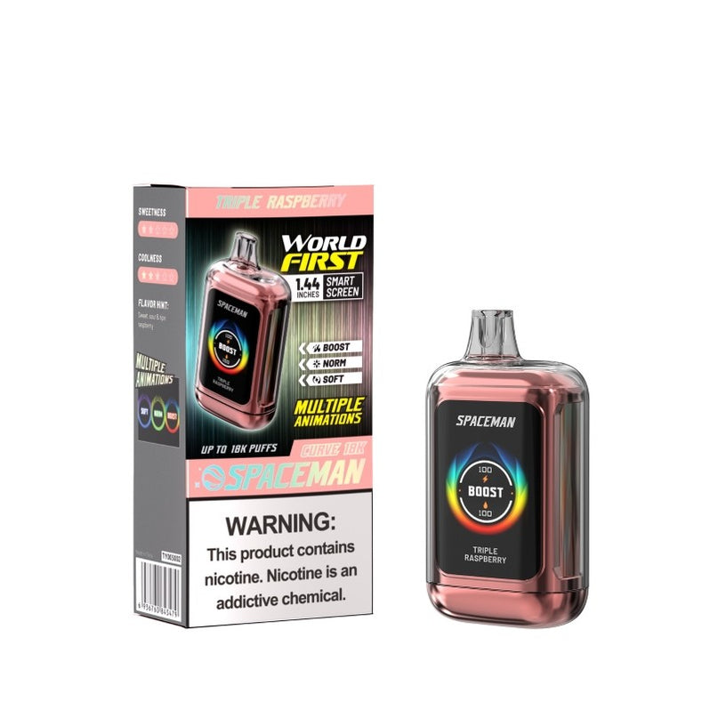 Spaceman Curve 18K Disposable Vape 16.5ml — MISTVAPOR